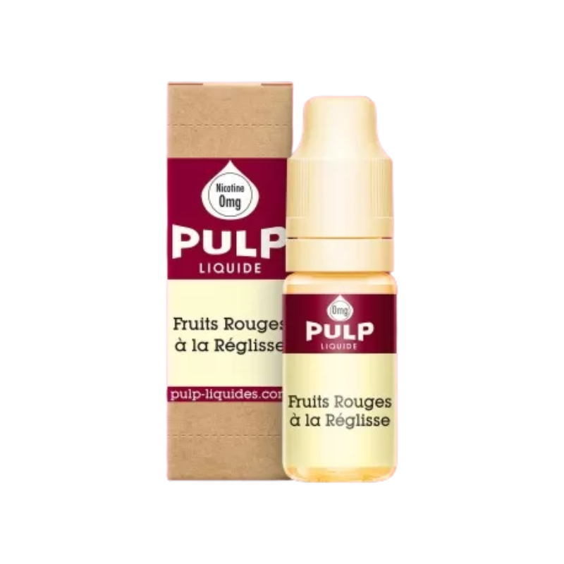 E-liquide Fruits Rouges à la Réglisse 10ml – Pulp – CBDeer