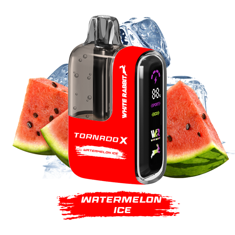 Watermelon Ice 25000 Puffs - Tornado X White Rabbit – CBDeer